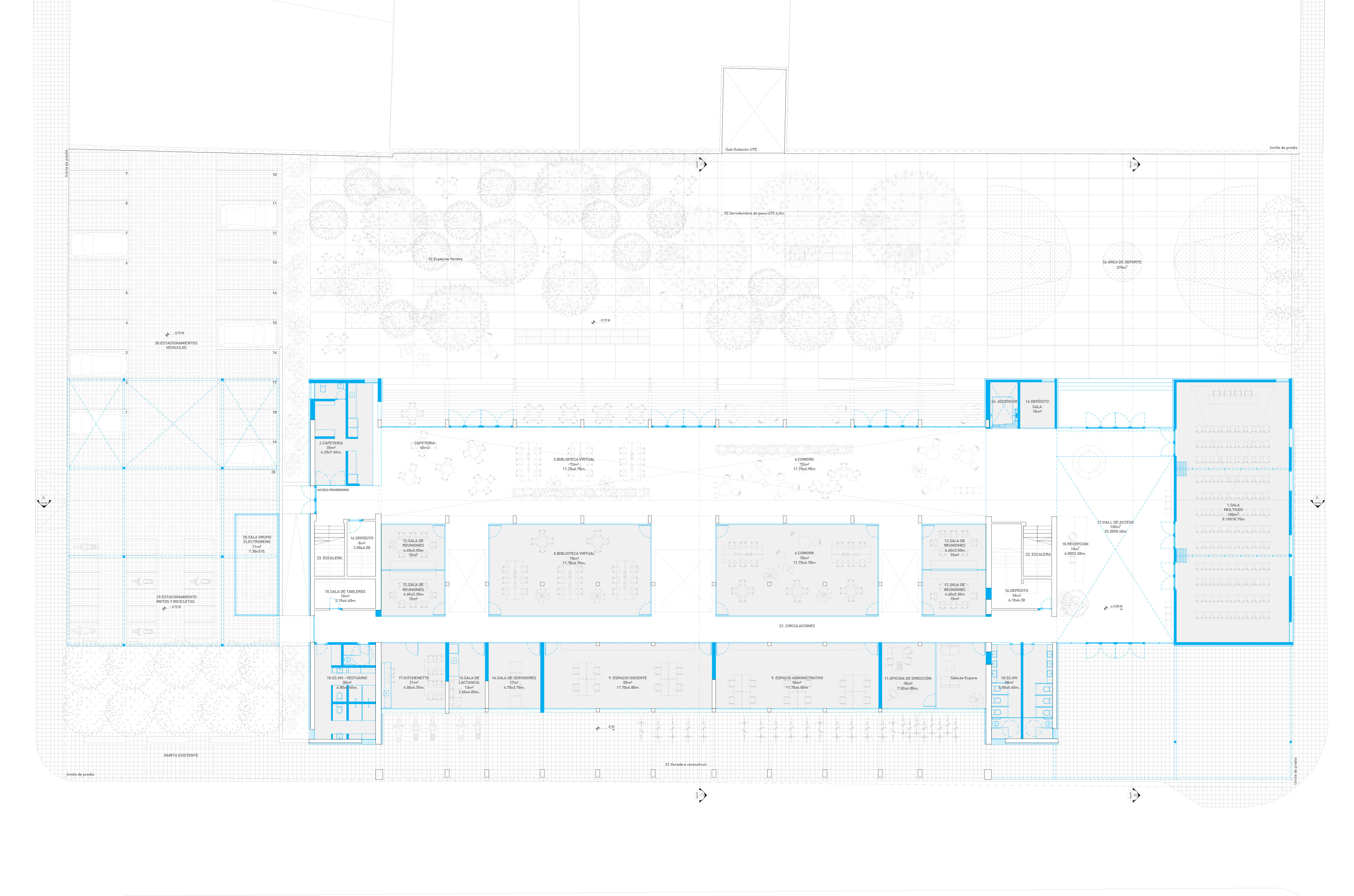 UTEC Minas – OMM arquitectura